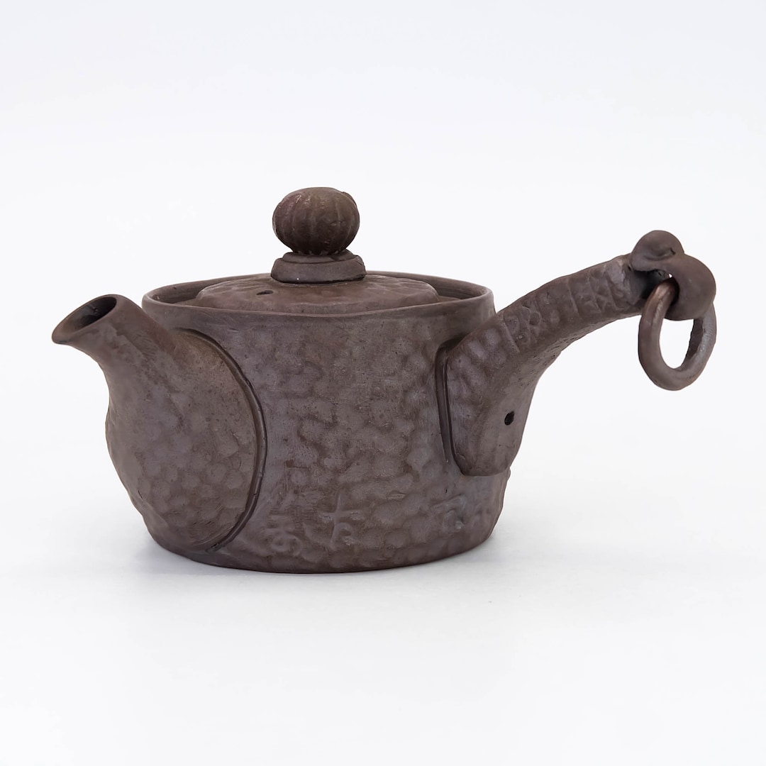 Kyusu Teapot 60ml Shidei Purple Clay Banko Ware, Nippon2you - Etsy