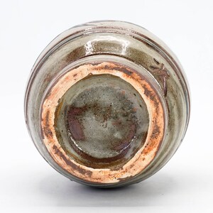 Japanese Pottery Vase Fish Design by Kinjo Jiro Tsuboya Ware Hanaire ...