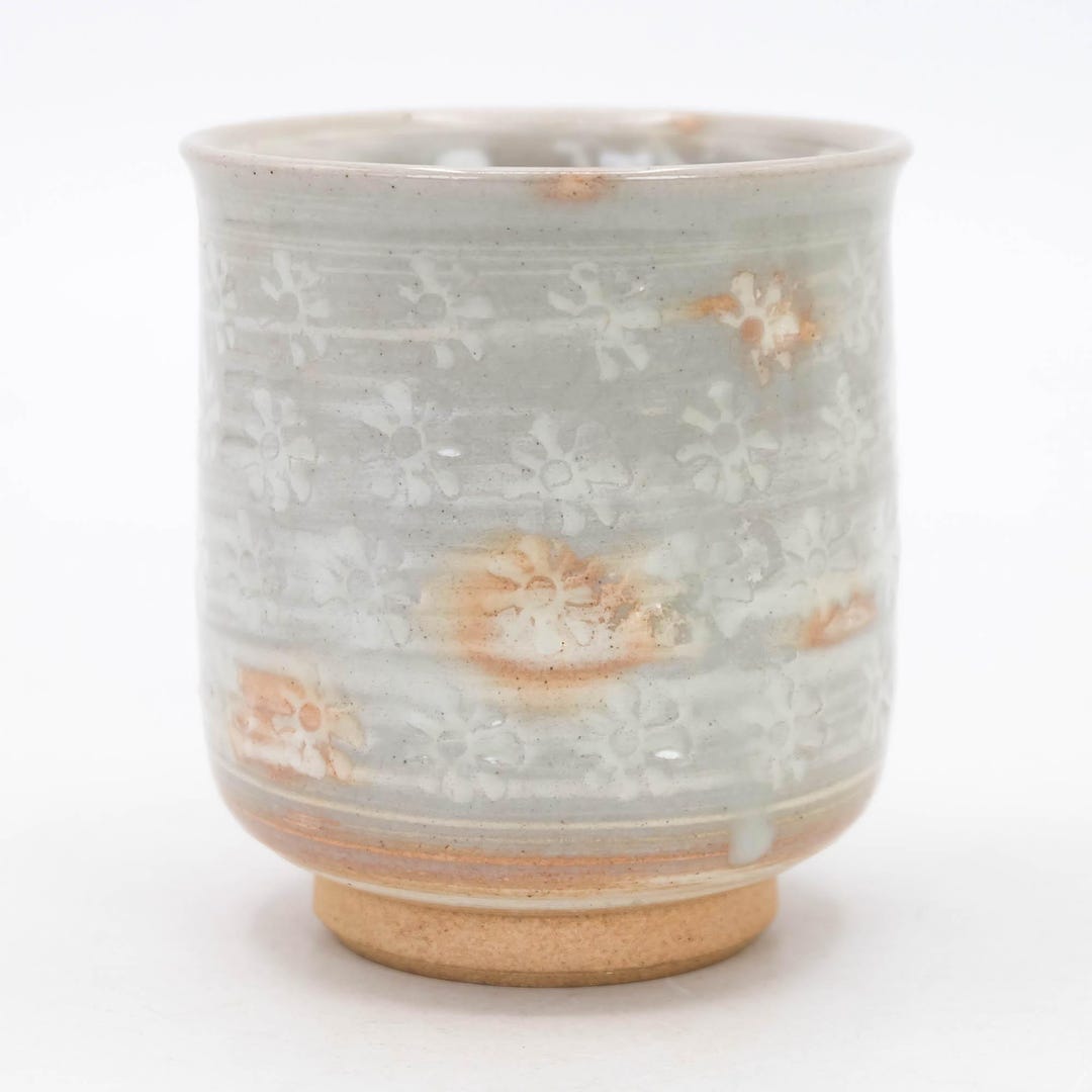 Japanese Tea Cup 200ml Mishima Inlay Kyo Ware Teacup Yunomi - Etsy