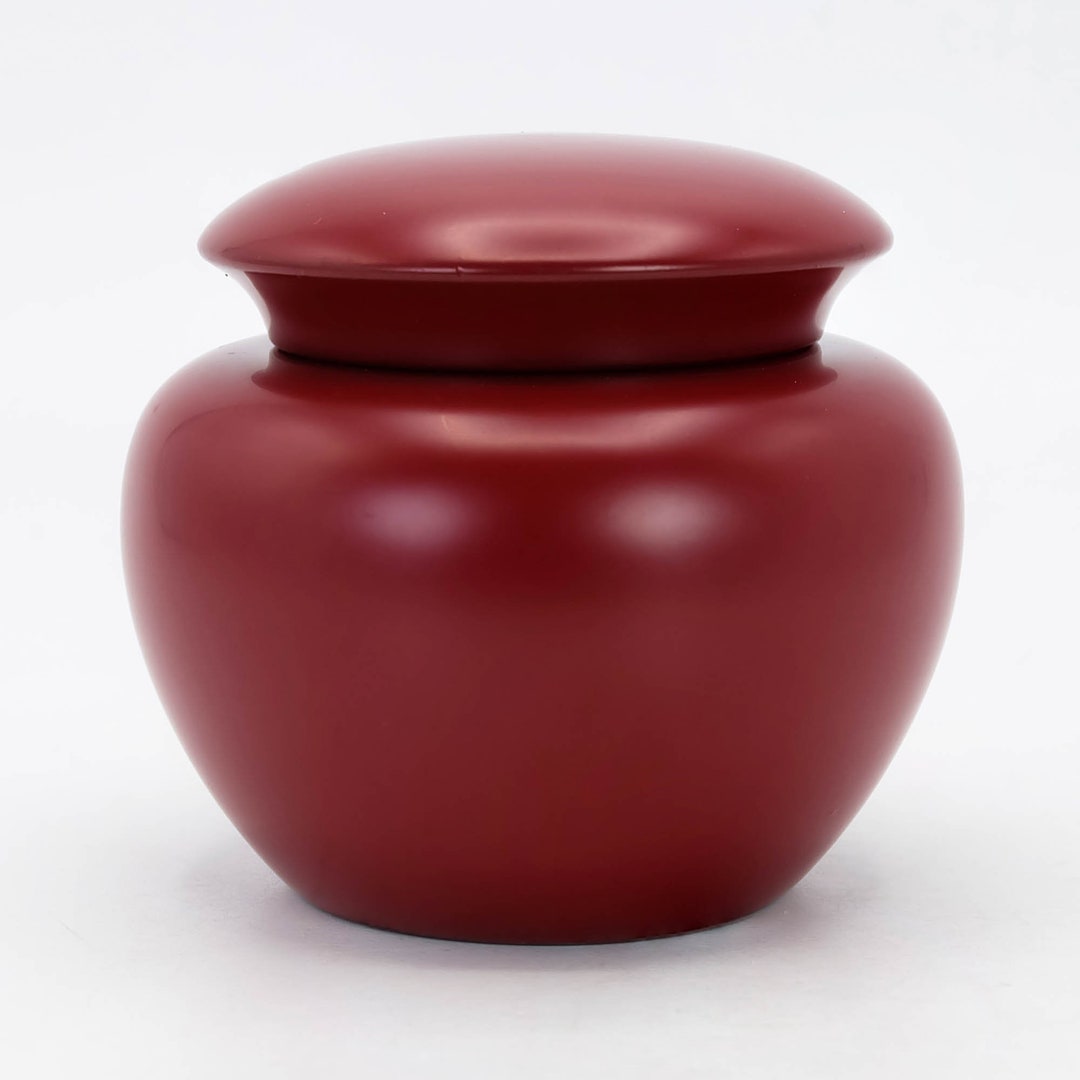 Chatsubo Lacqured Wooden Tea Caddy Red Urushi Tea Leaves Tea Caddies - Etsy