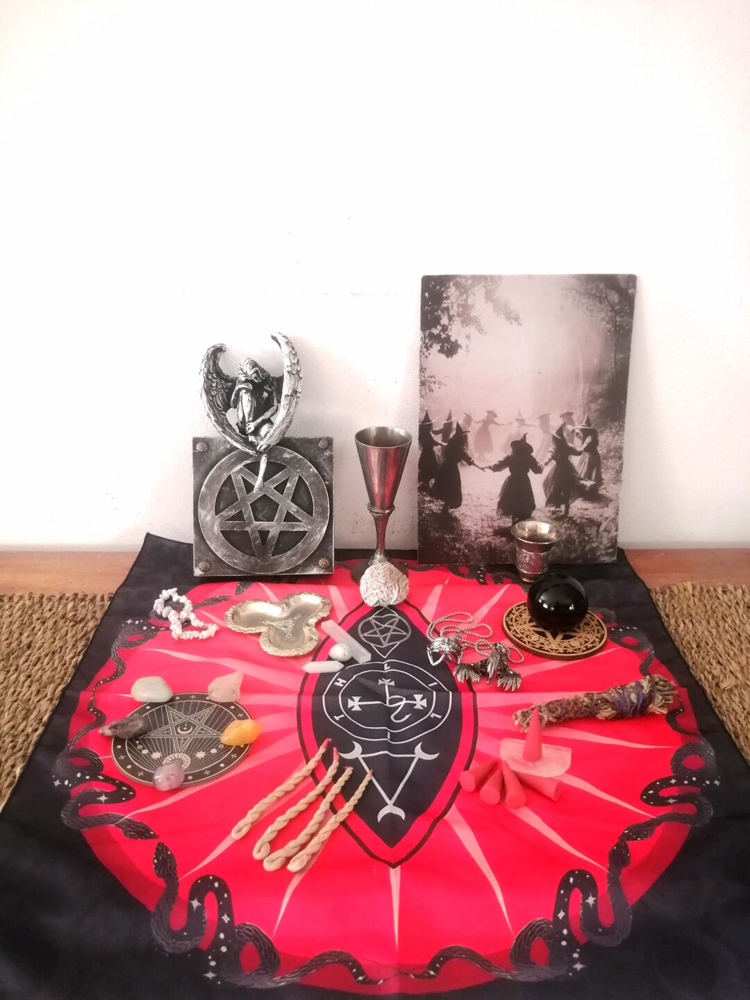 Lilith Altar Set/ Dark Arts/ Witches Kit, - Etsy