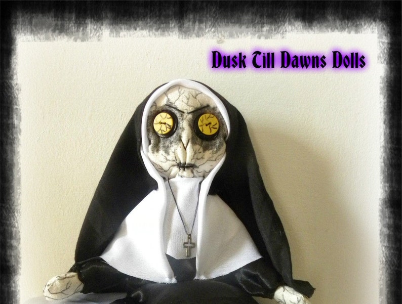 The Nun Valak the Defiler Hand Made Rag Doll Custom Made - Etsy
