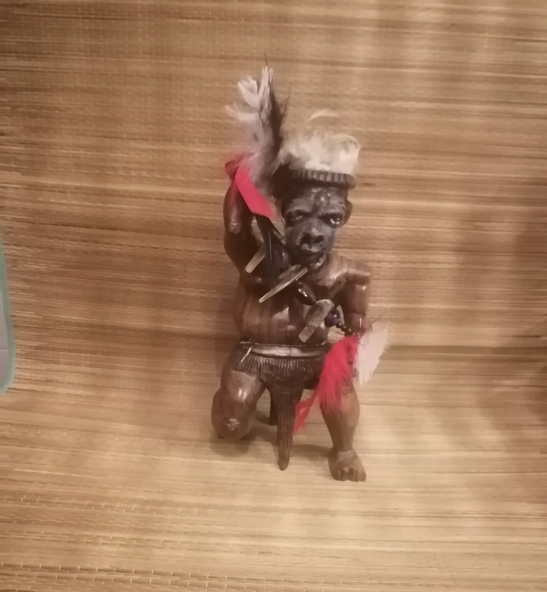 Baron Samedi Voodoo Doll/temple Statue/ African Artifact - Etsy