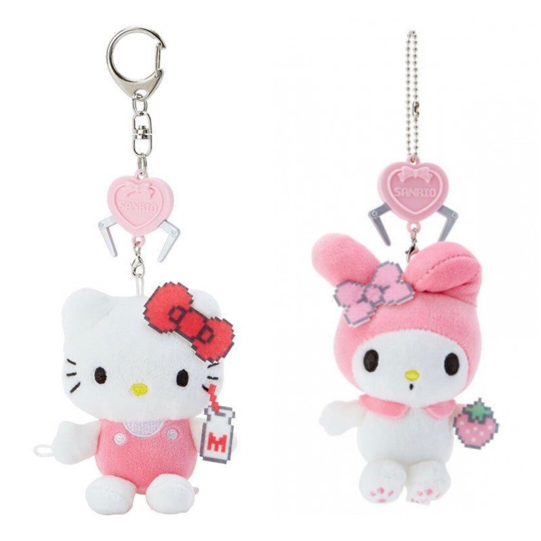 Sanrio Character Keychain With Mascot : Arcade - Etsy