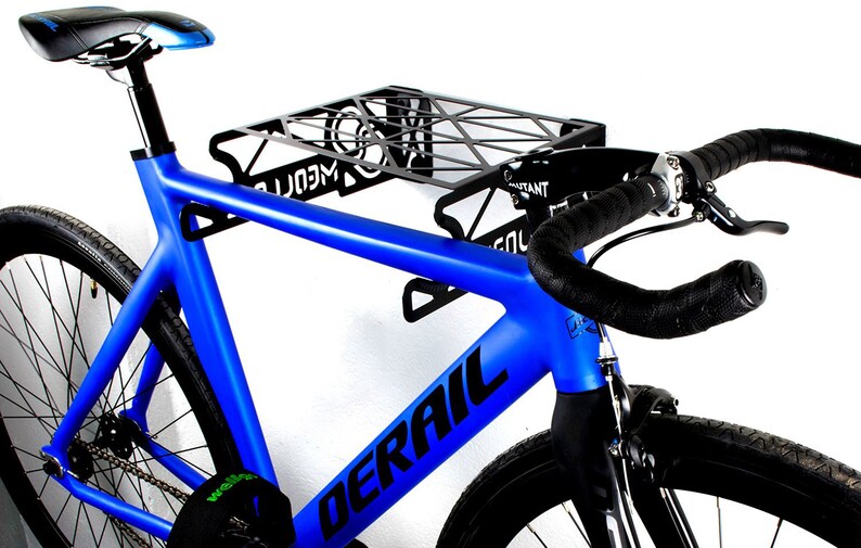 Wall Bike Rack / Bicycle Rack white. WALL BIKE RACK. Bike - Etsy