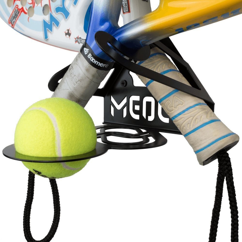 Paddle Tennis Racket Wall Mount Display (100% Steel) - Etsy