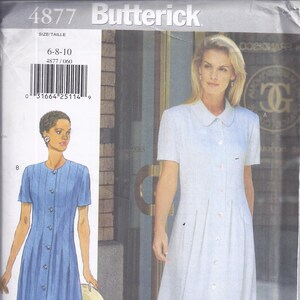 Butterick 4877 Sewing Pattern From 1997. Misses Close Fitting, A-line ...