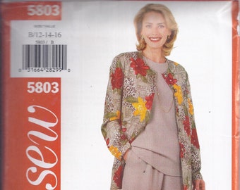 Butterick 5311 Jacket Top and Pants Pattern - Etsy