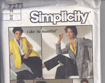 Vintage Simplicity Pattern 6603 From 1974, Jacket, Skirt and Pants ...