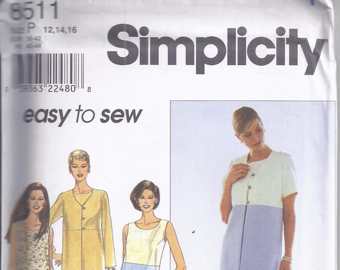 Simplicity Pattern 8343 From 1998. Misses Vest, Skirt and Pants. Bust ...