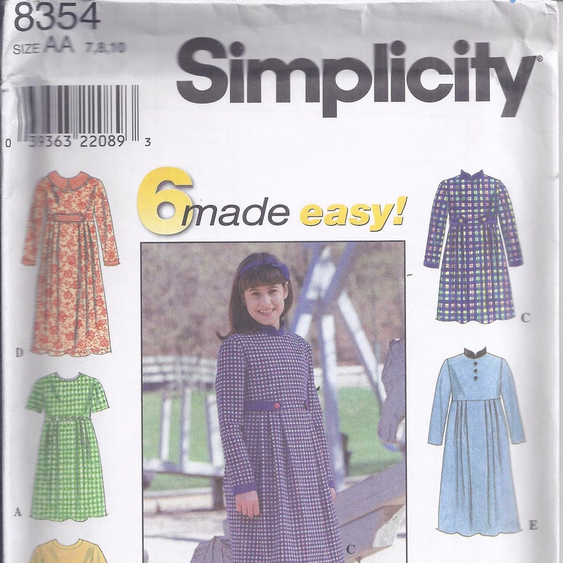 Simplicity 8354 - Etsy