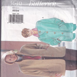 Butterick 3640 Sewing Pattern From 1994. Misses Unlined Jacket. Bust 30 ...