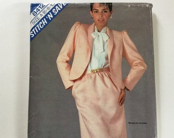 Butterick 3029 Sewing Pattern From 1988. Misses Shirt With Raglan ...