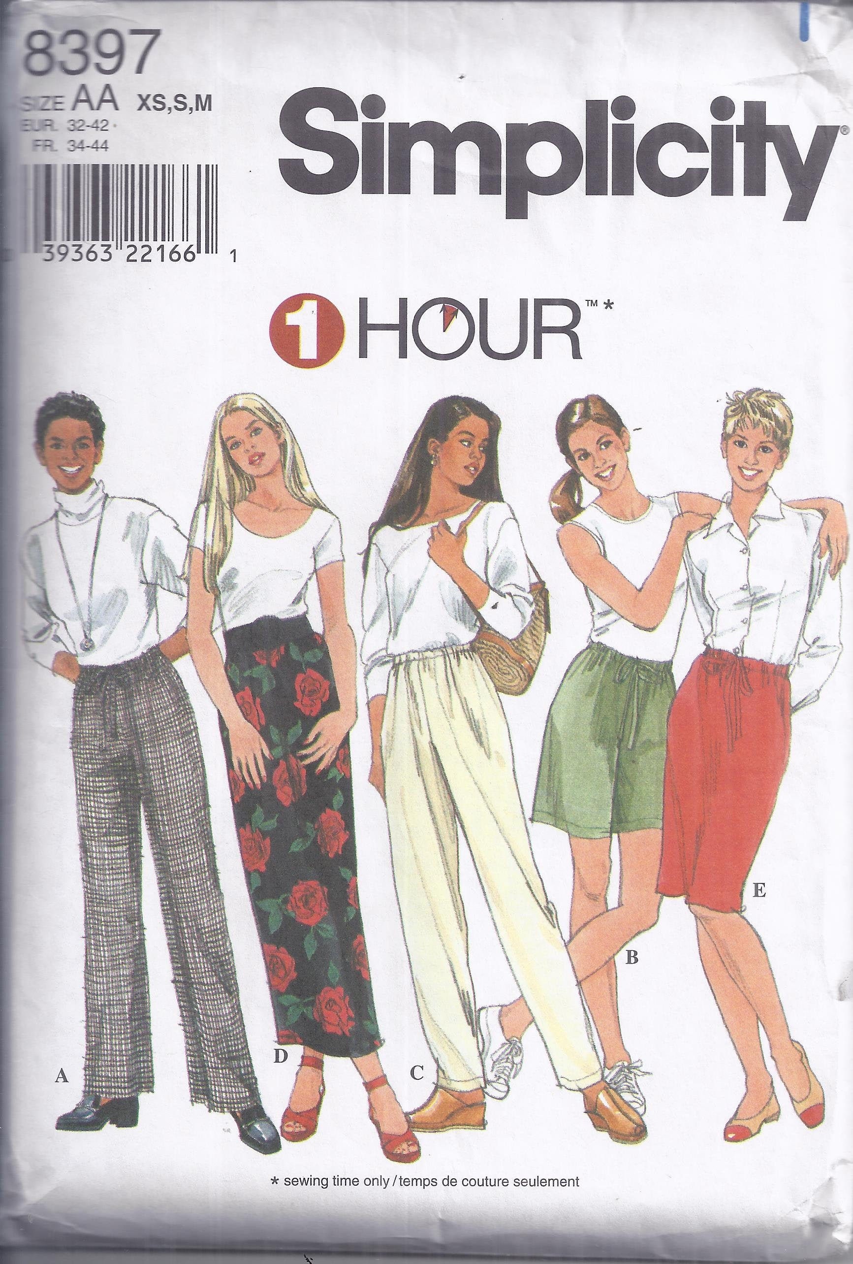 Sewing & Needlecraft Craft Supplies & Tools Patterns Simplicity 9625 ...