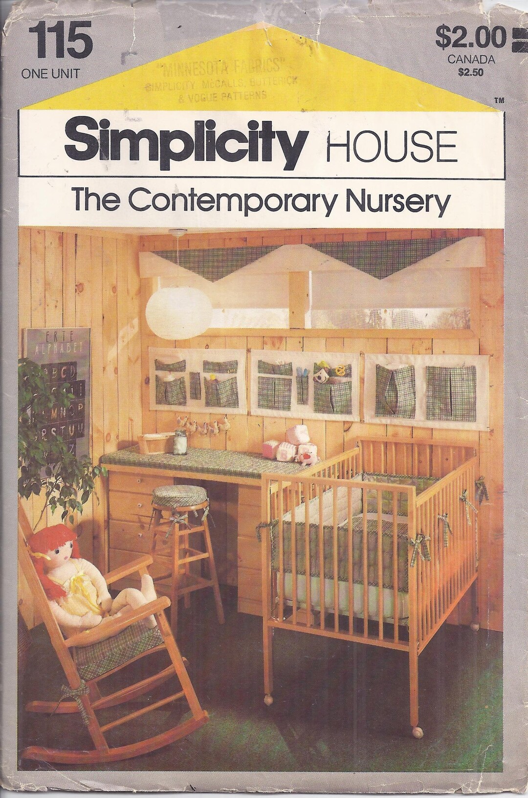 Simplicity House #115 From 1979. Contemporary Nursery: Instruction ...
