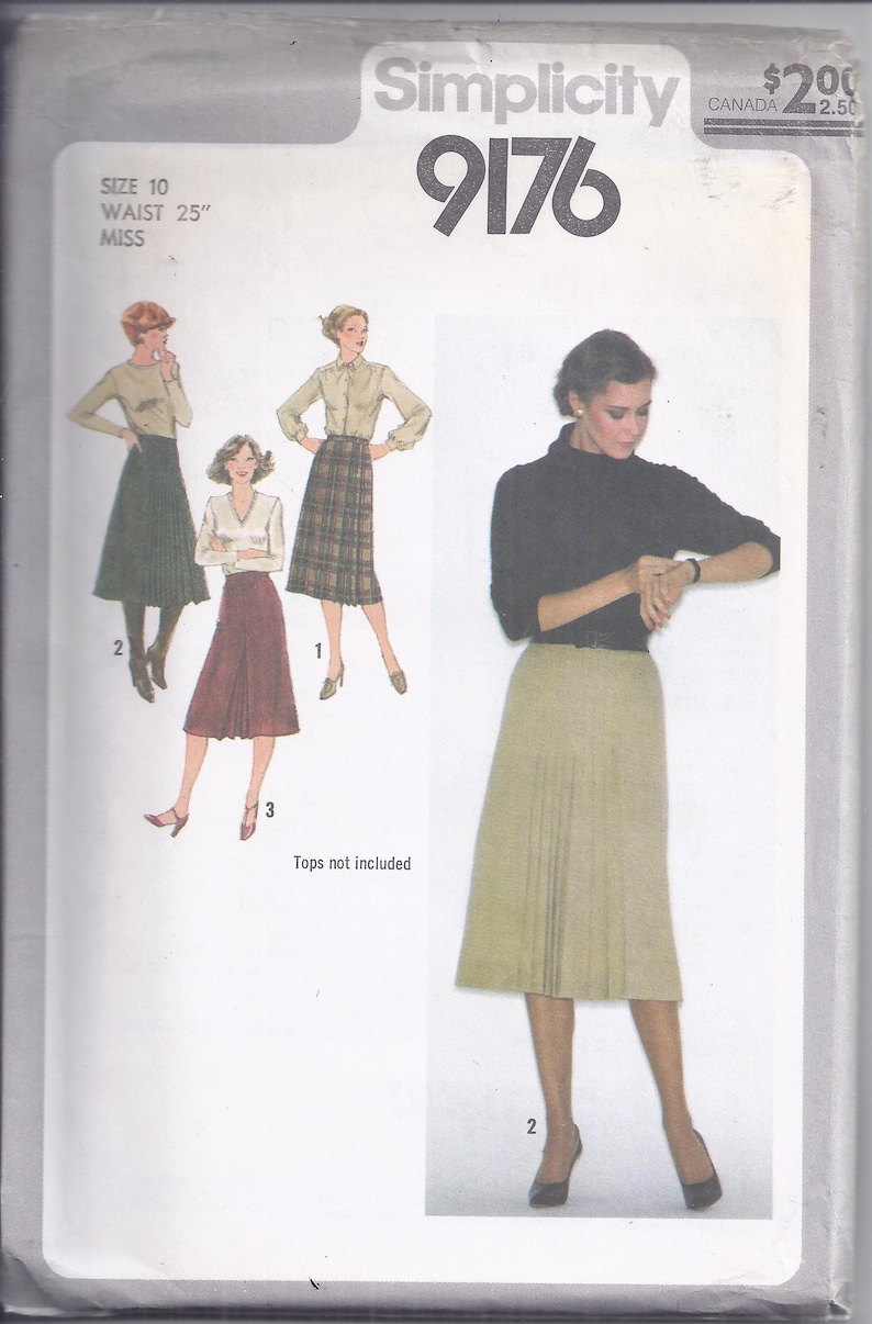 Simplicity Sewing Pattern 9176 From 1979. Misses Set of - Etsy