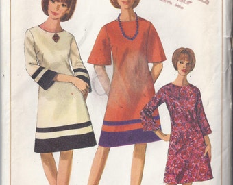 Simplicity Vintage Sewing Pattern 7535 From 1968. Misses A | Etsy