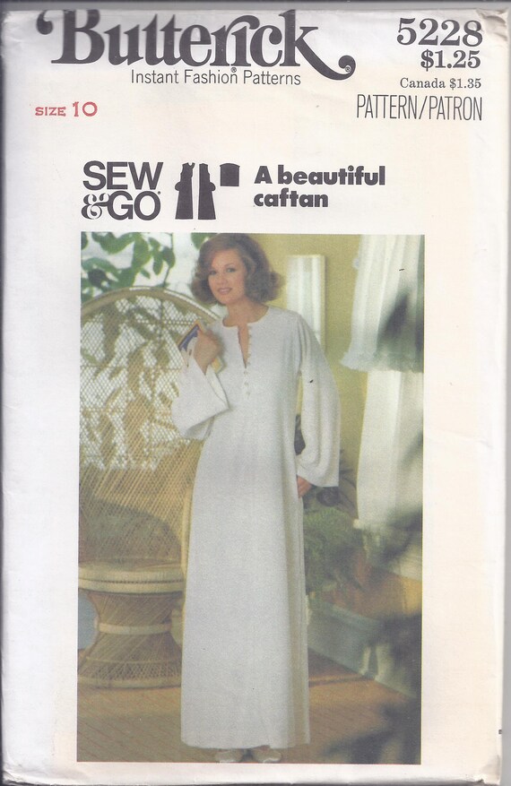 Butterick Pattern 5228 from 1978. Misses Semi fitted | Etsy