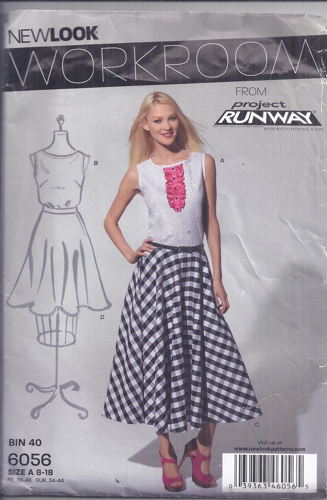 New Look Sewing Pattern 6056 From the 2011. Misses Top and - Etsy