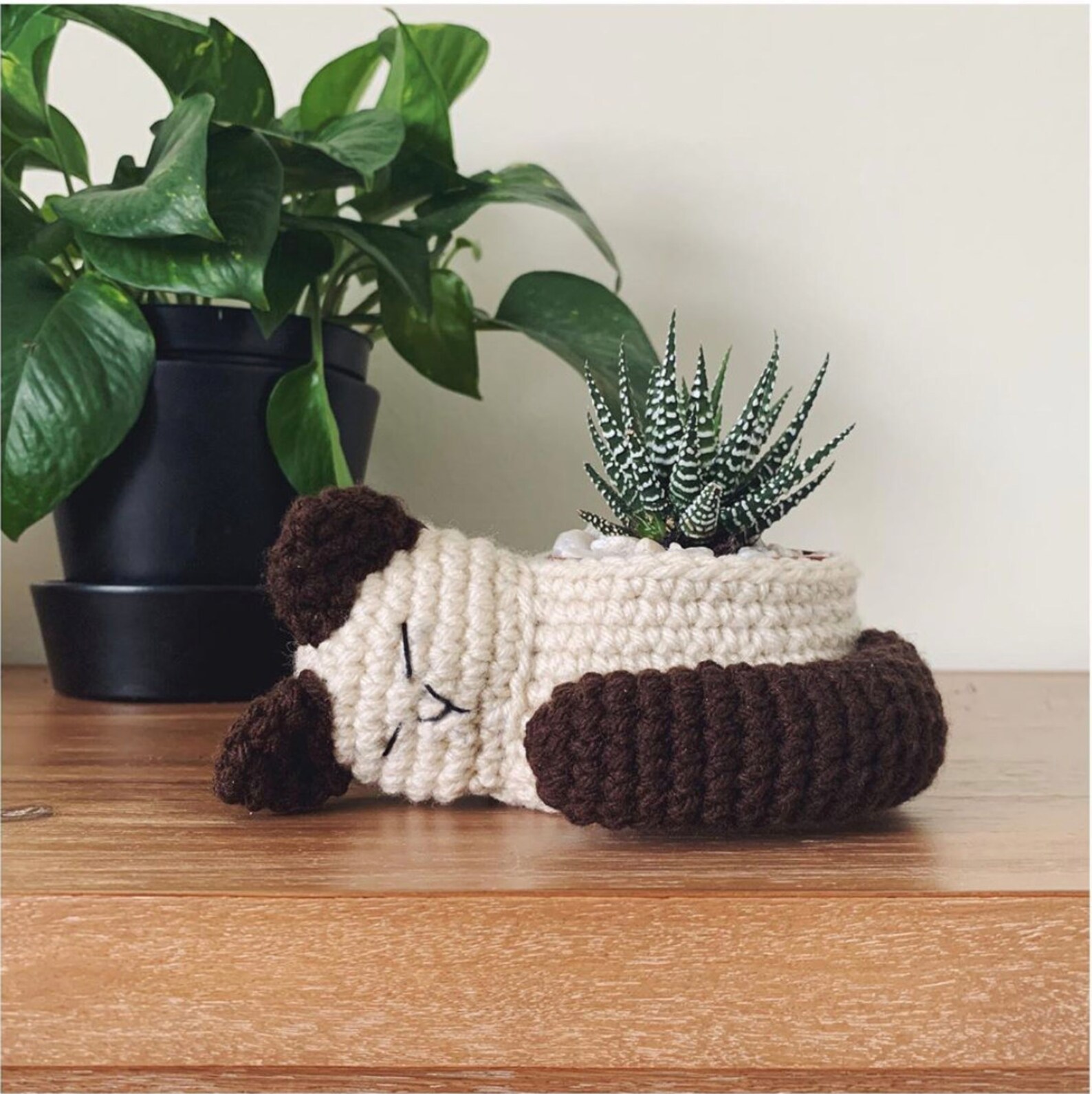 Sleeping Cat Planter Pattern - Etsy