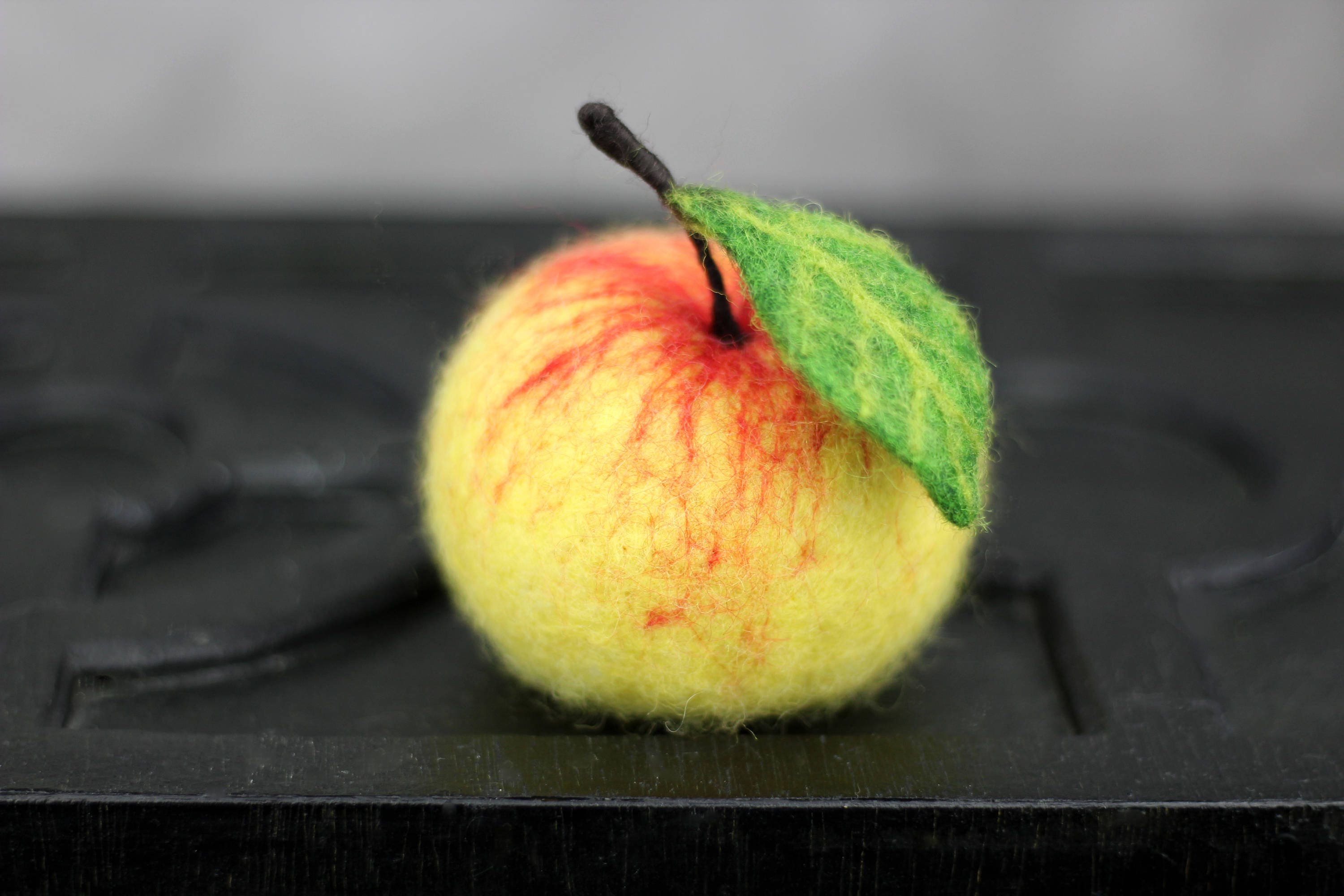 Felted Apple - Etsy