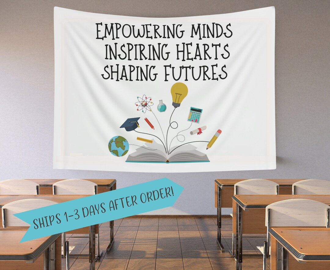 Educational Classroom Tapestry Poster, Elementary School Teacher Indoor ...