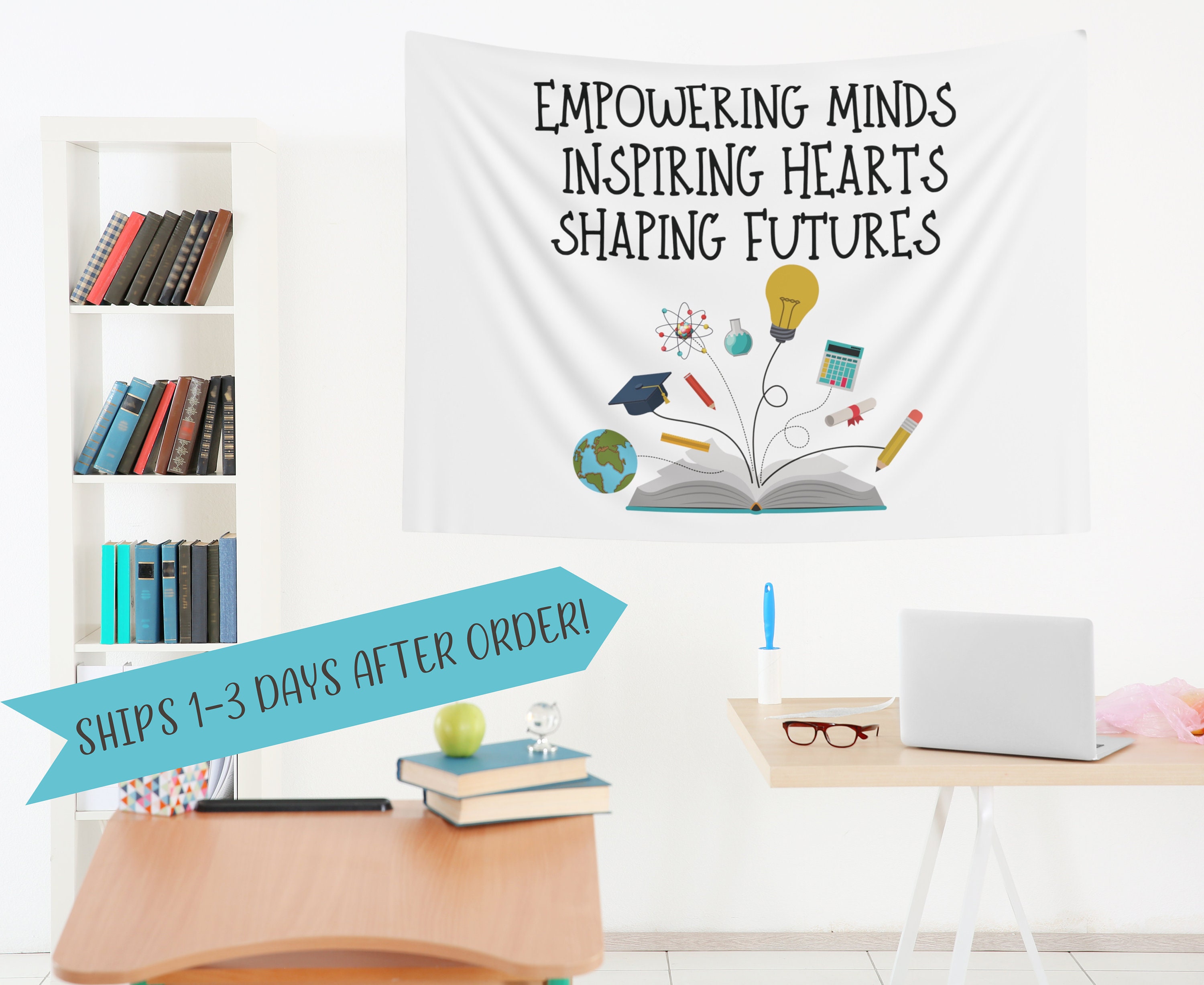 Educational Classroom Tapestry Poster, Elementary School Teacher Indoor ...