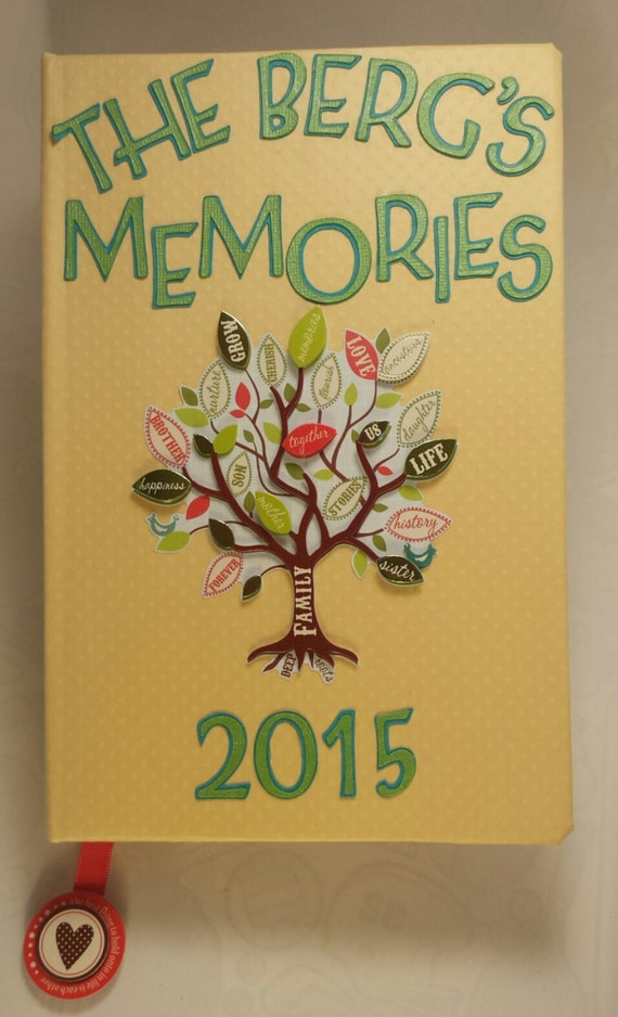 Family Memory Book Examples