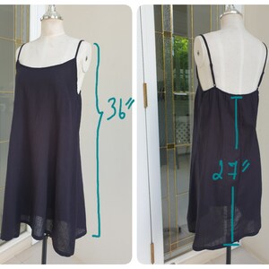 Short Cotton Slip Dress Camisole Dress - Etsy