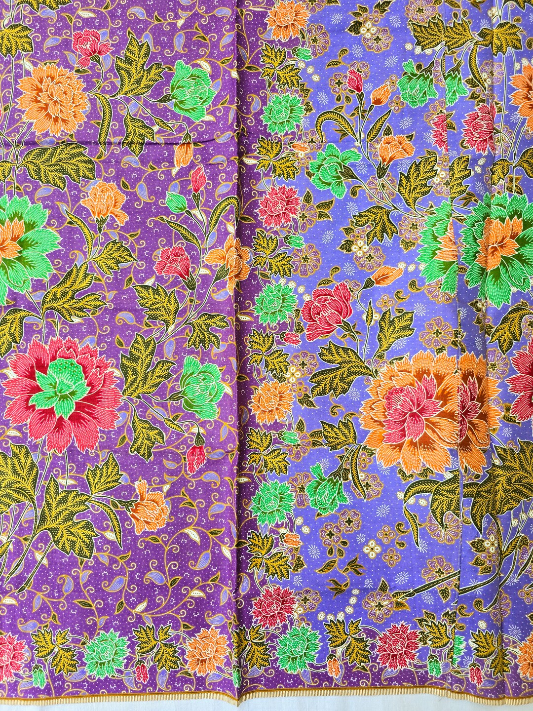 Ratna Dewi Cotton Sarong Fabric, Indonesian Batik Printed Style Sarong ...