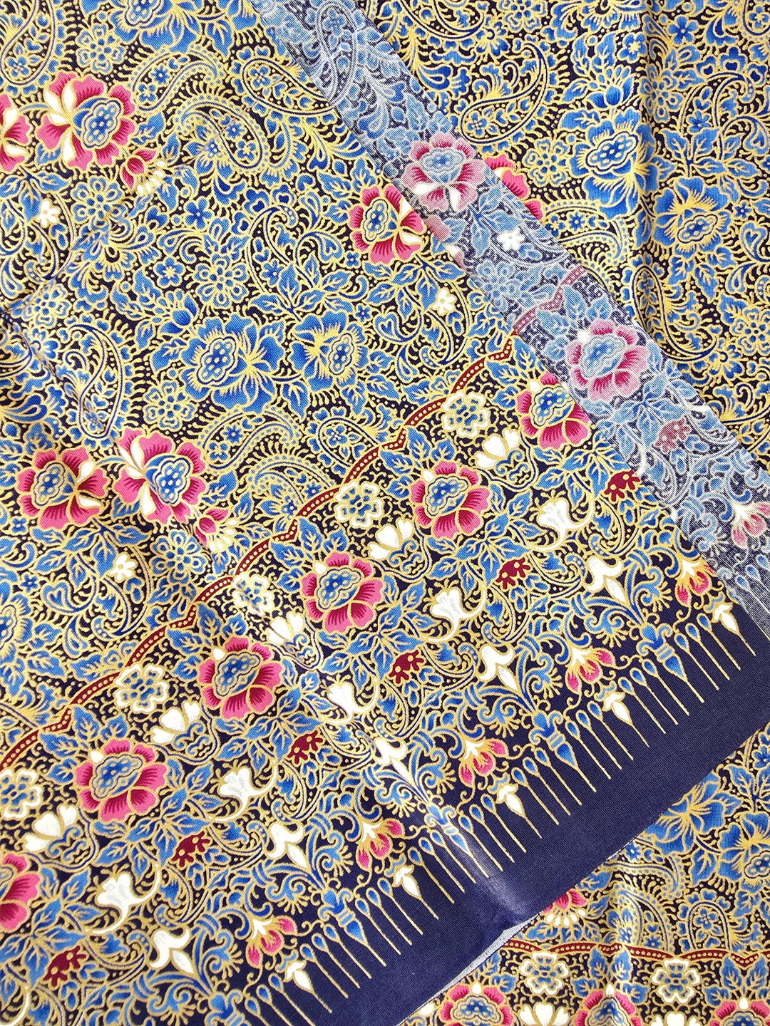 Ratna Dewi Cotton Sarong Fabric in Thai Style Printed, Thai Batik ...