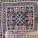 Thai Yao or Mien Embroidery Cloth, Cross Stitch Hand Embroidery Fabric ...