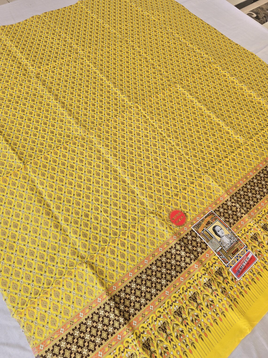 Ratna Dewi Cotton Sarong Fabric in Thai Style Printed, Thai Batik ...