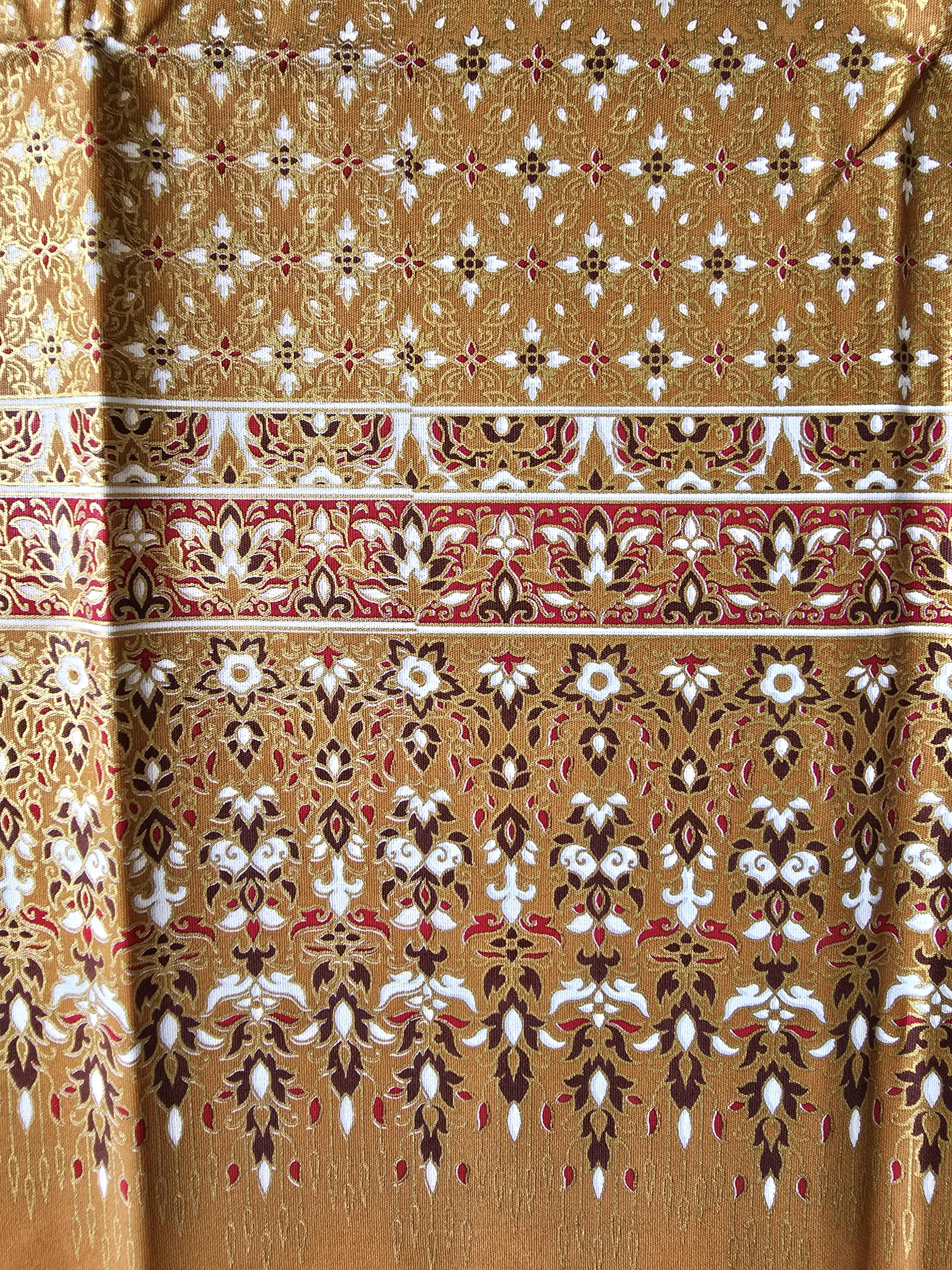 Ratna Dewi Cotton Sarong Fabric in Thai Style Printed, Thai Batik ...