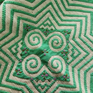 Hmong Reverse Applique Cloth, Hand Embroidery Fabric, Hmong Quilt ...