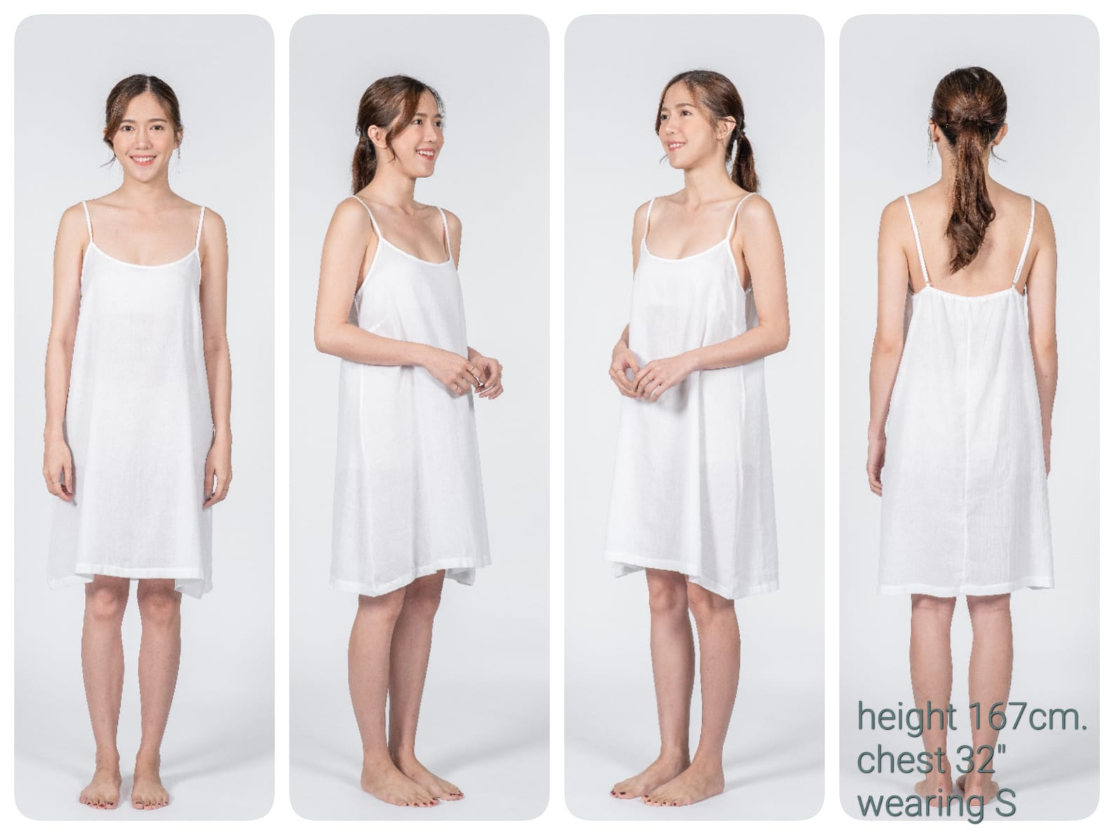 Short Cotton Slip Dress Camisole Dress - Etsy