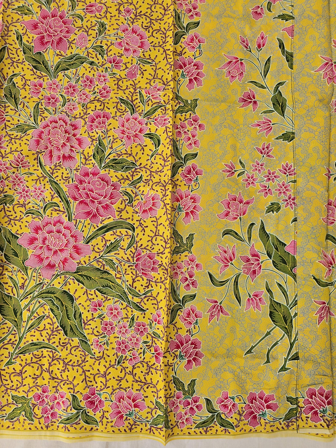 Ratna Dewi Cotton Sarong Fabric, Indonesian Batik Printed Style Sarong ...