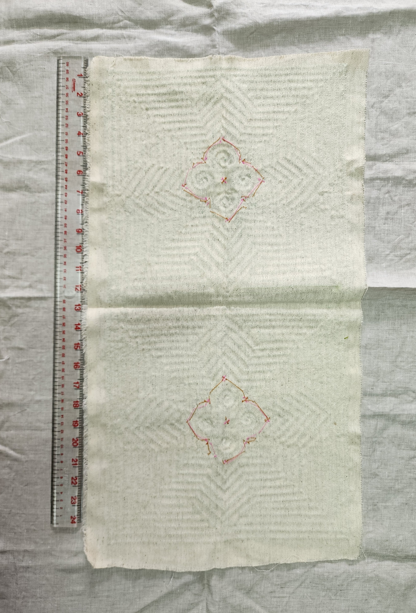 Hmong Reverse Applique Cloth, Hand Embroidery Fabric, Hmong Quilt ...