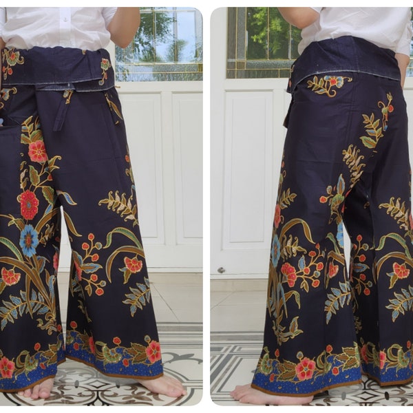 Batik Pants - Etsy