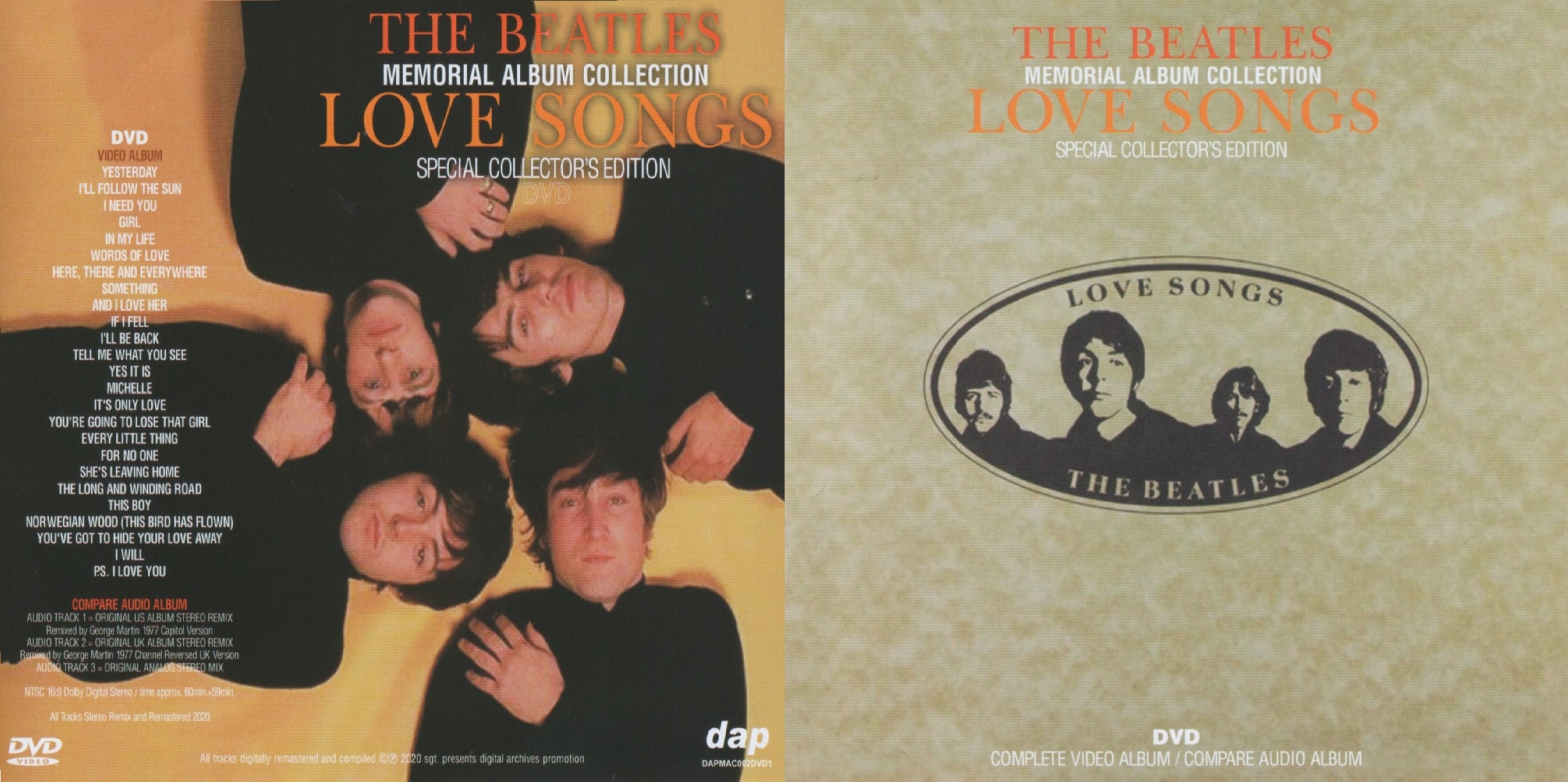 The Beatles DAP Collection / 3 Cds 6 Dvds - Etsy