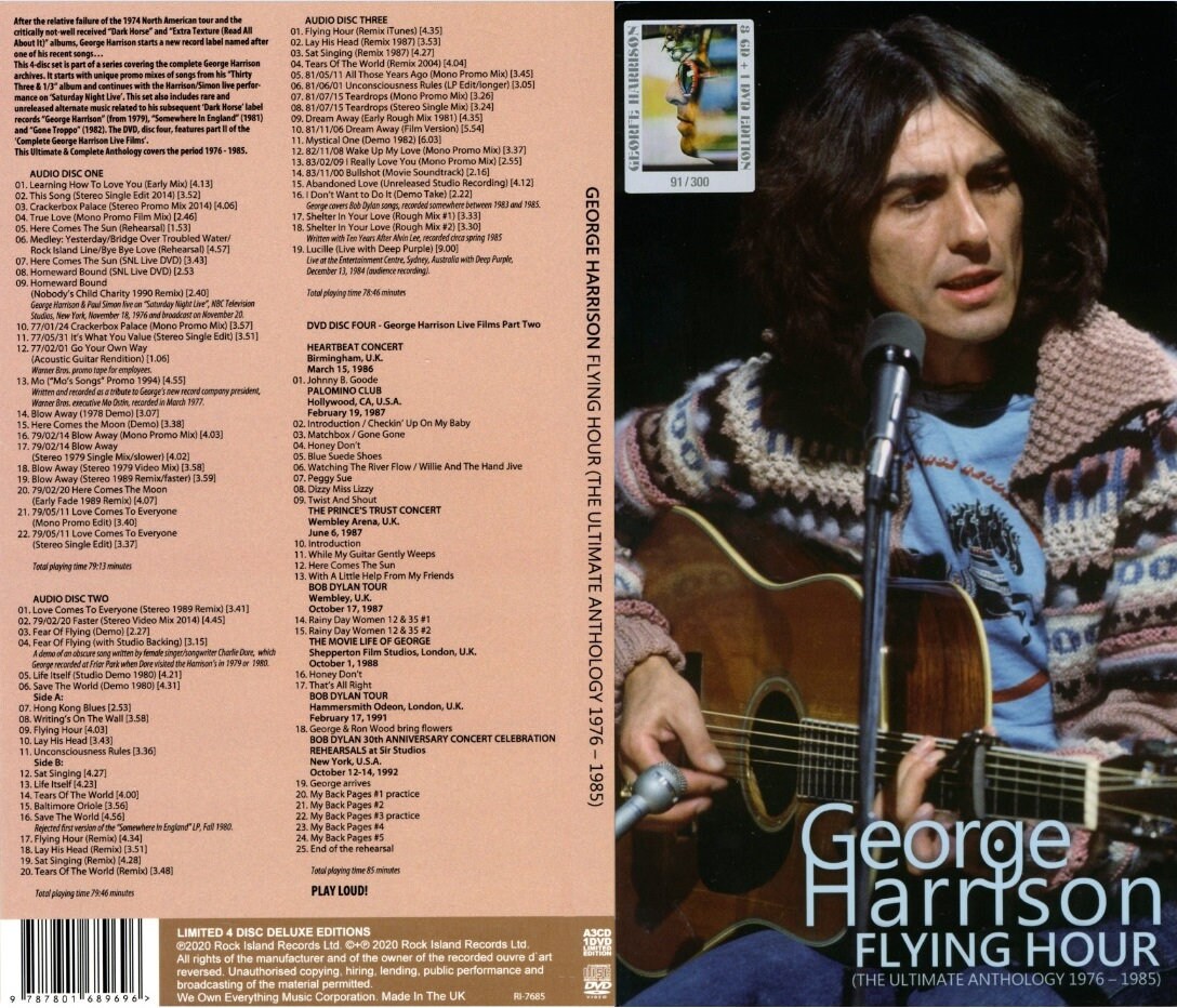 George Harrison - Sets Collection / 28 Discs ! - Etsy UK