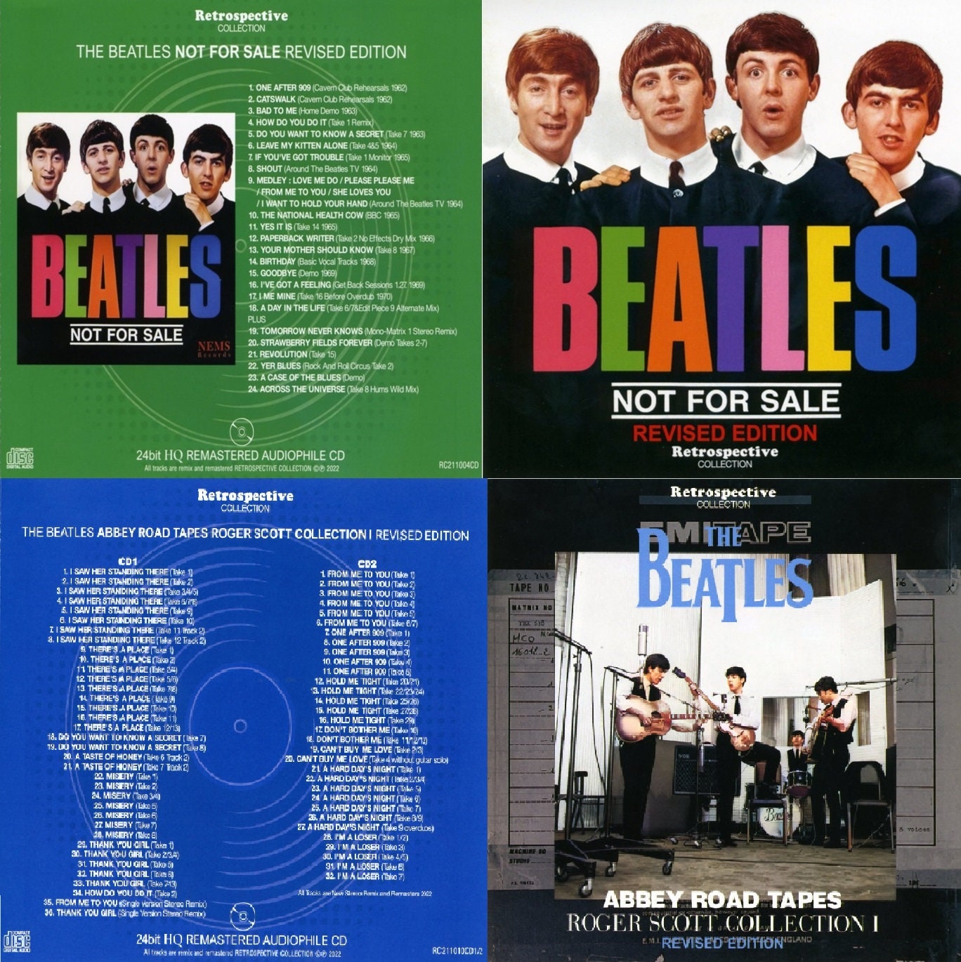 The Beatles Retrospective Collection / 22 Cd's - Etsy