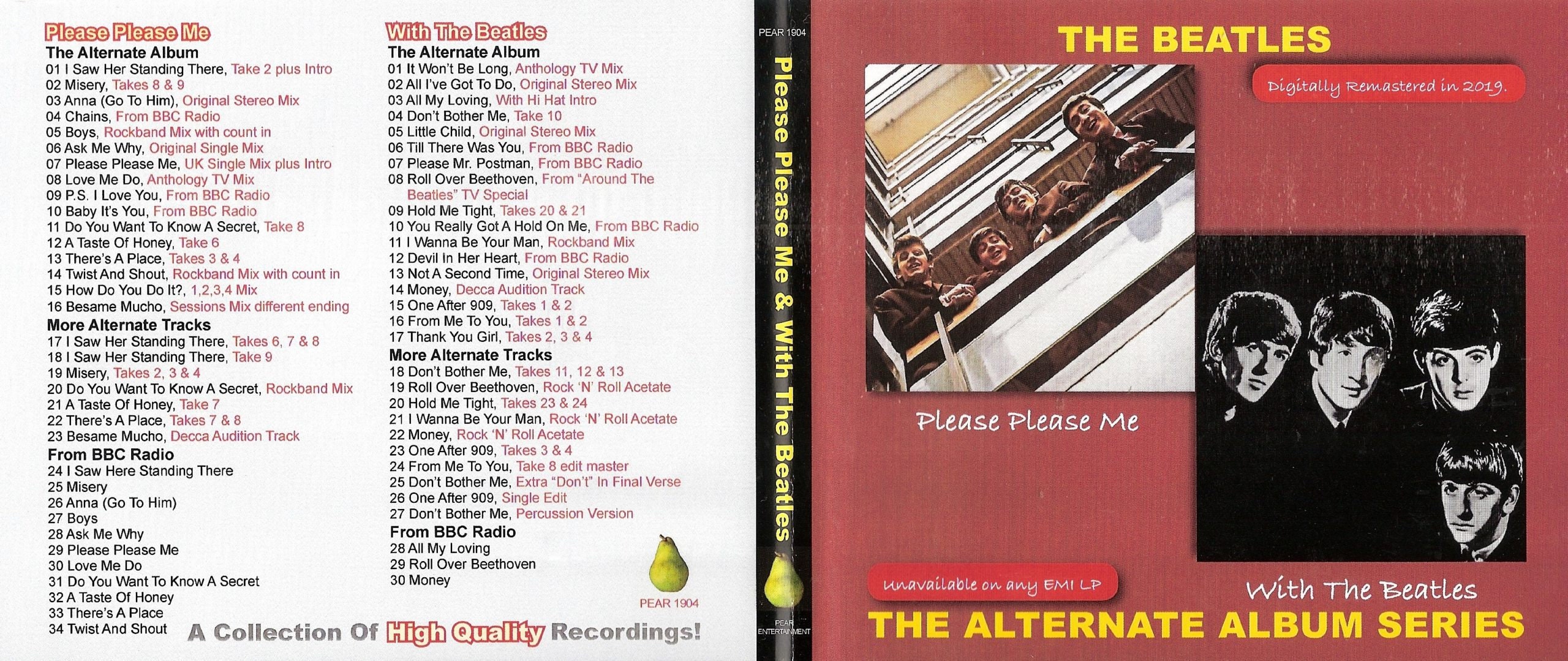 The Beatles the Alternate Album Series / 14 CD PEAR - Etsy
