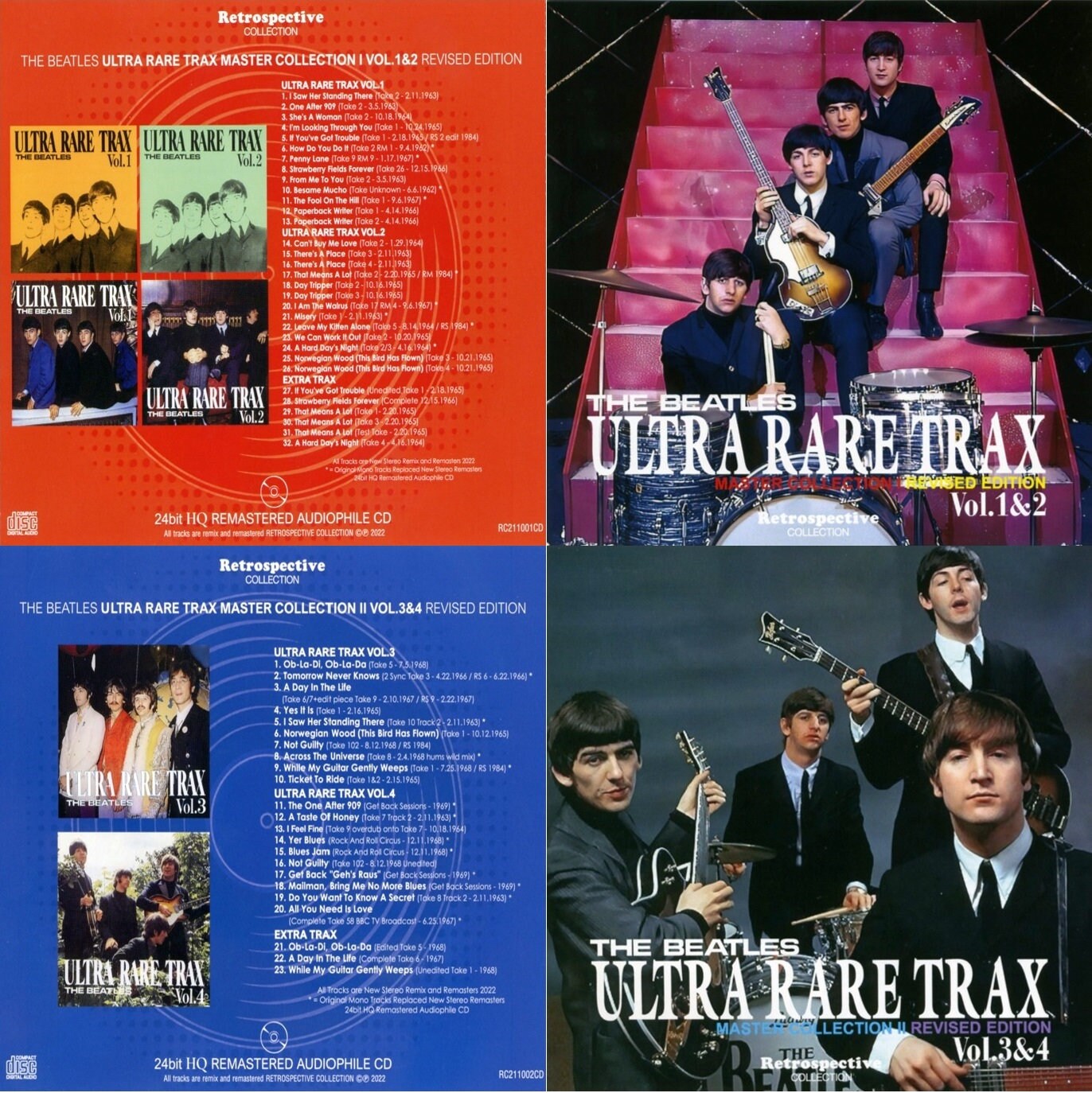 The Beatles Retrospective Collection / 22 Cd's - Etsy