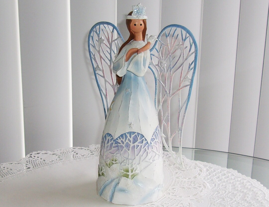 Vintage Ganz Resin Angel, 9" - Etsy