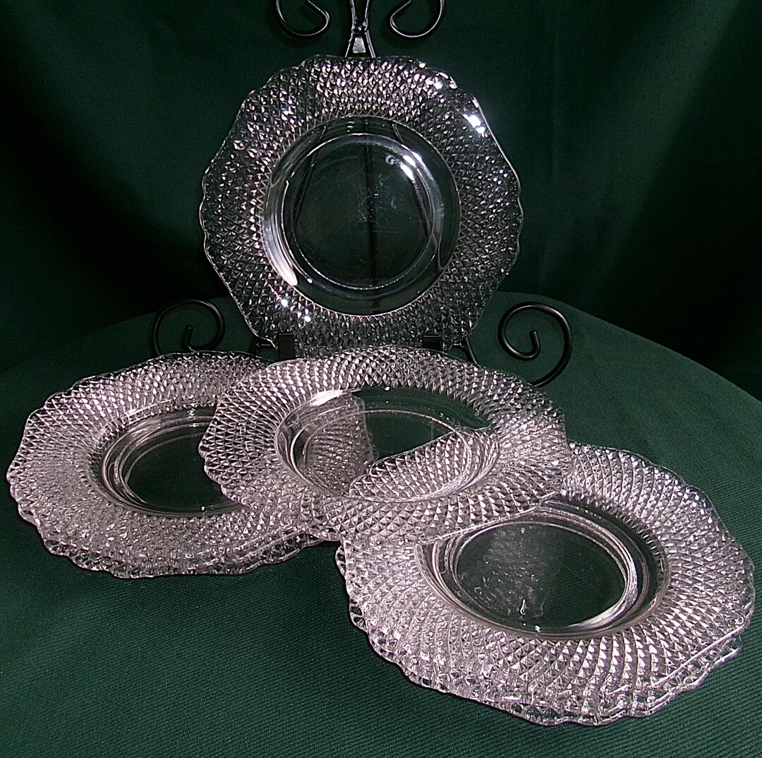 Duncan Miller Tear Drop Lunch Plates, Set of Eight - Etsy