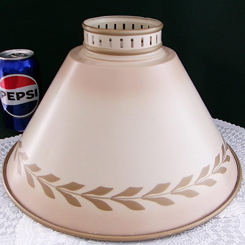 Vintage Tole Lamp Shade - Etsy