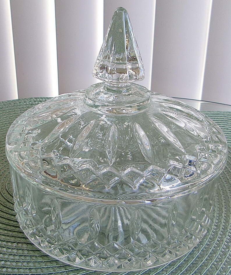 Vintage Indiana Glass Princess Candy Box, Candy Dish, NIB - Etsy