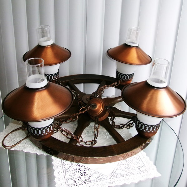 Wagon Wheel Light - Etsy