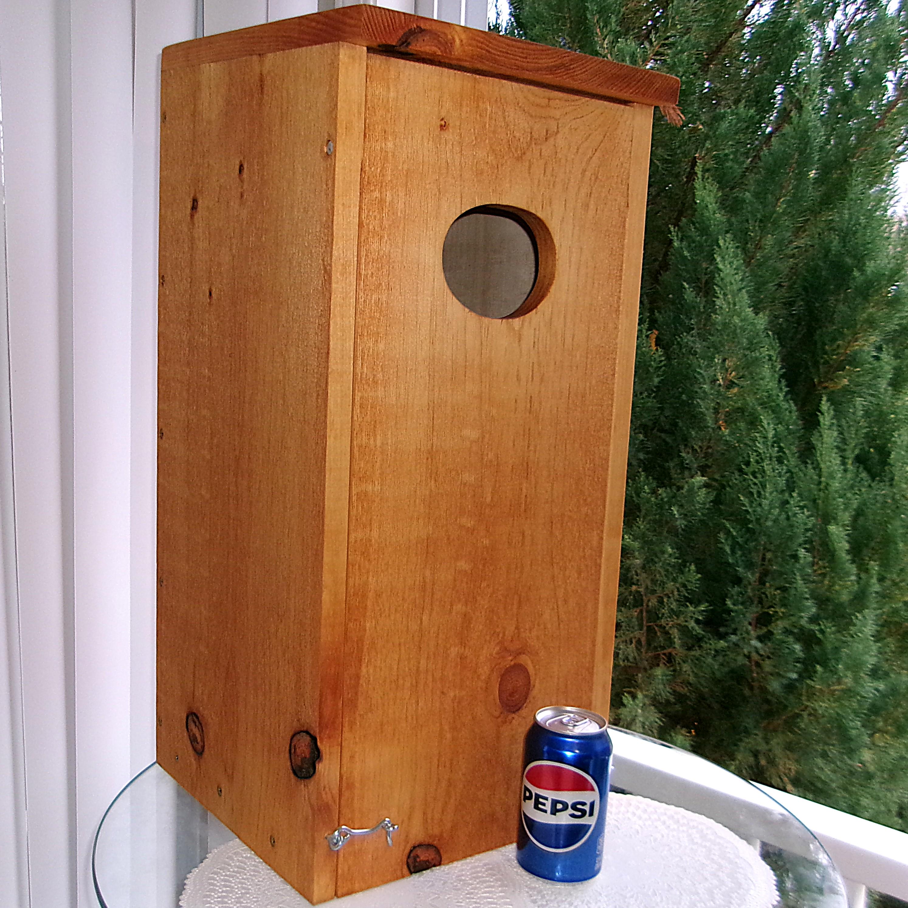 Large Wood Duck Nesting Box, Wild Bird Nesting Box - Etsy